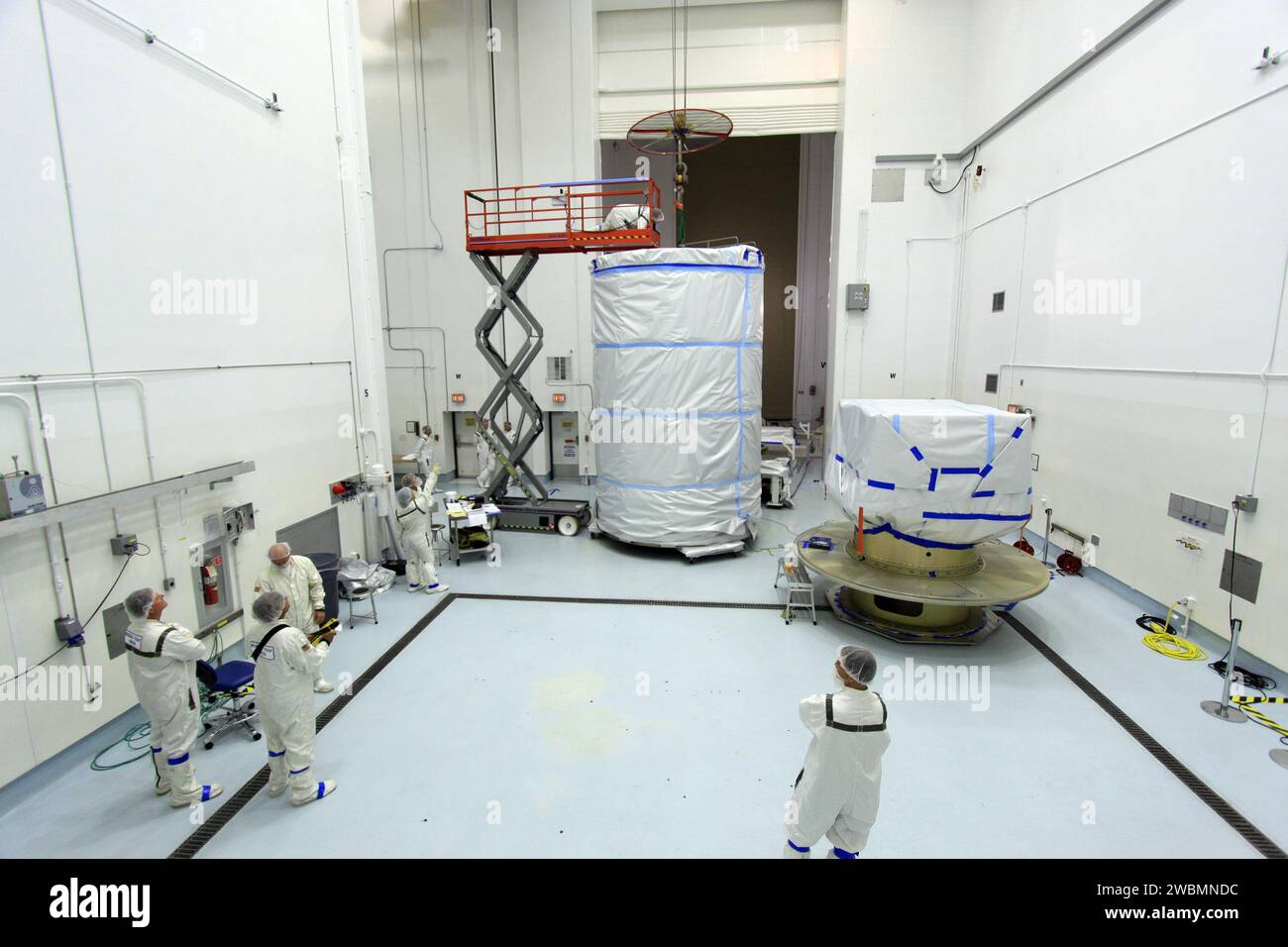 CAPE CANAVERAL, Fla. -- At Astrotech Space Operation's payload ...