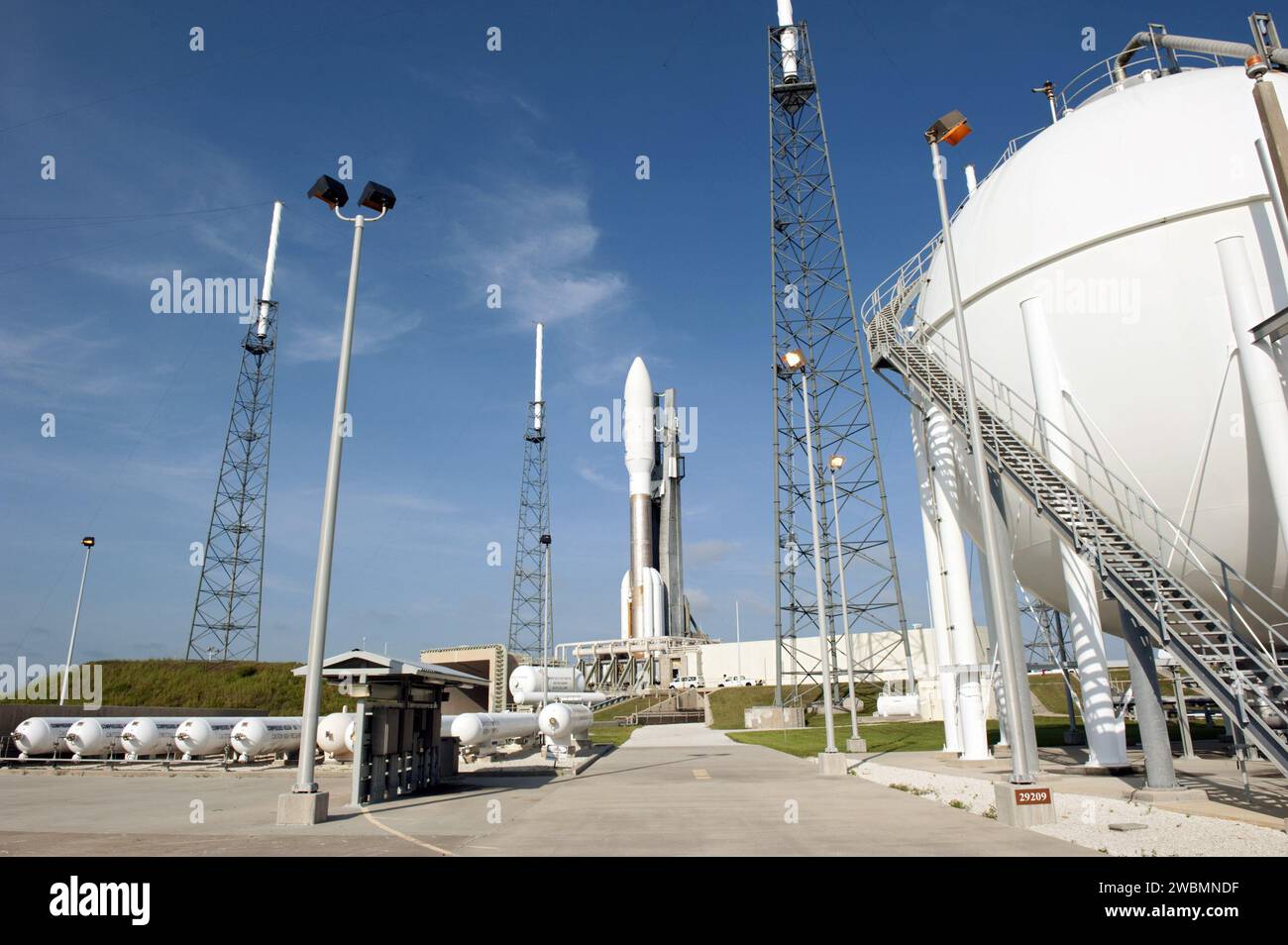 CAPE CANAVERAL, Fla. -- At Space Launch Complex 41 on Cape Canaveral ...