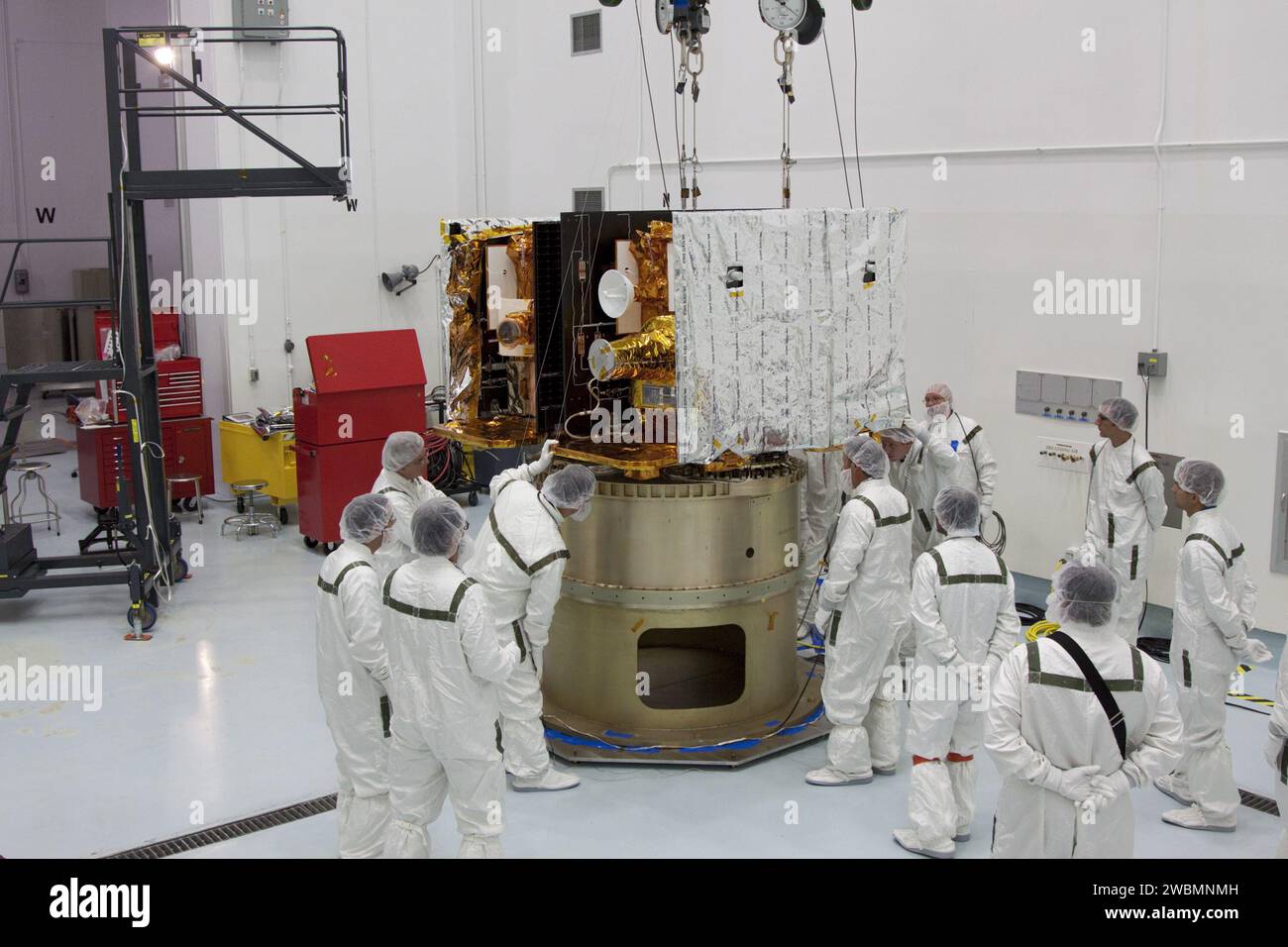 CAPE CANAVERAL, Fla. -- At Astrotech Space Operation's payload ...