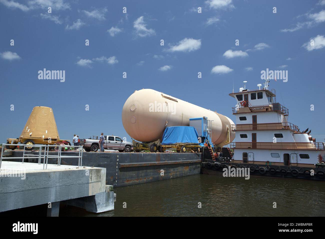 CAPE CANAVERAL, Fla. – A space shuttle solid rocket booster, or SRB ...