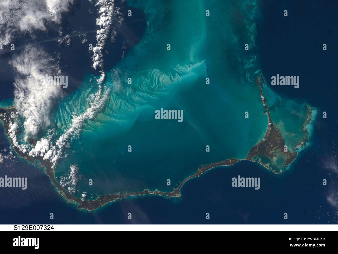 A crew member aboard Space Shuttle Atlantis captured an image of ...