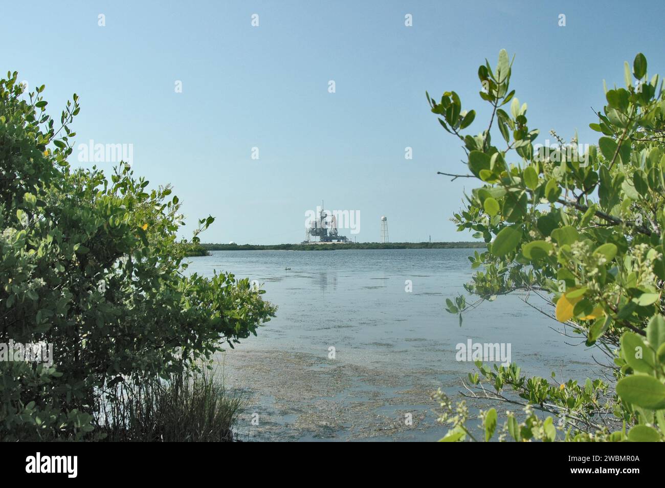 KENNEDY SPACE CENTER, FLA. - Seen after rollback of the Rotating ...