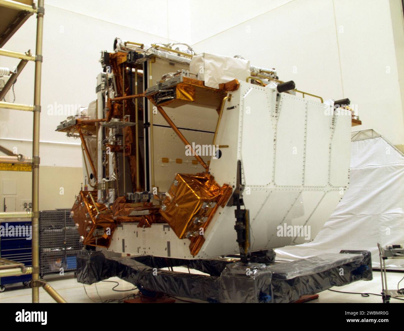 KENNEDY SPACE CENTER, FLA. --The Solar Array 3 panels are part of the ...