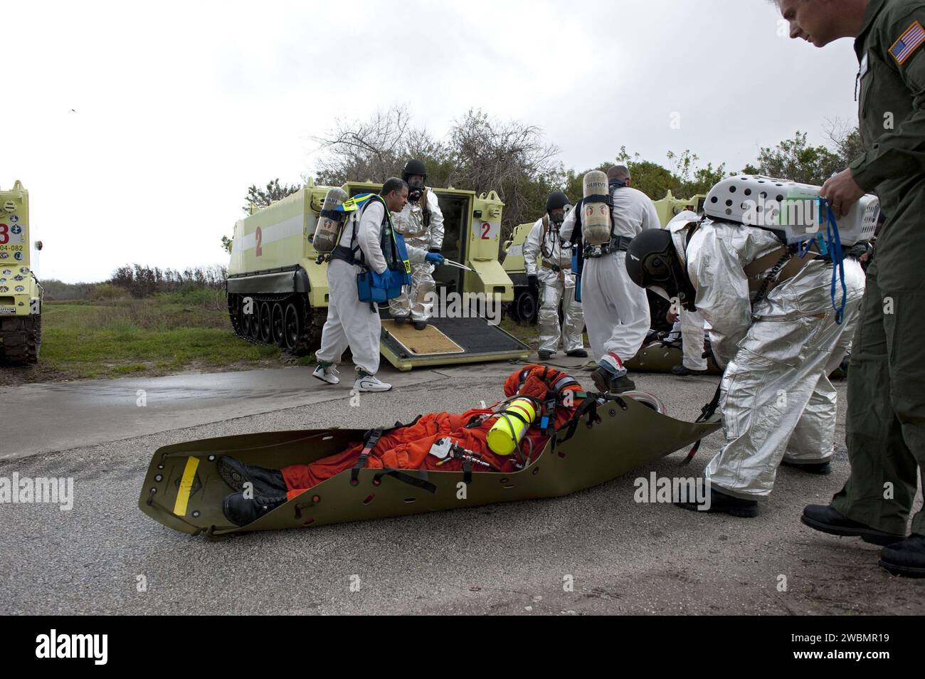 CAPE CANAVERAL, Fla. – An emergency exit, or Mode II/IV, exercise is ...