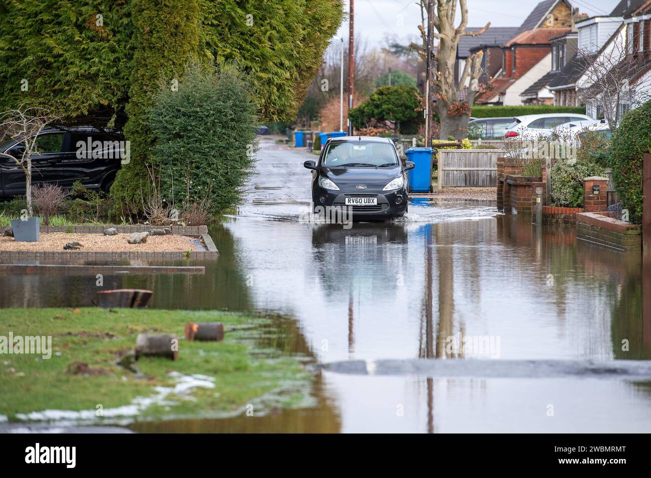 Wraysbury, UK. 11th January, 2024. Its been a difficult week for some ...