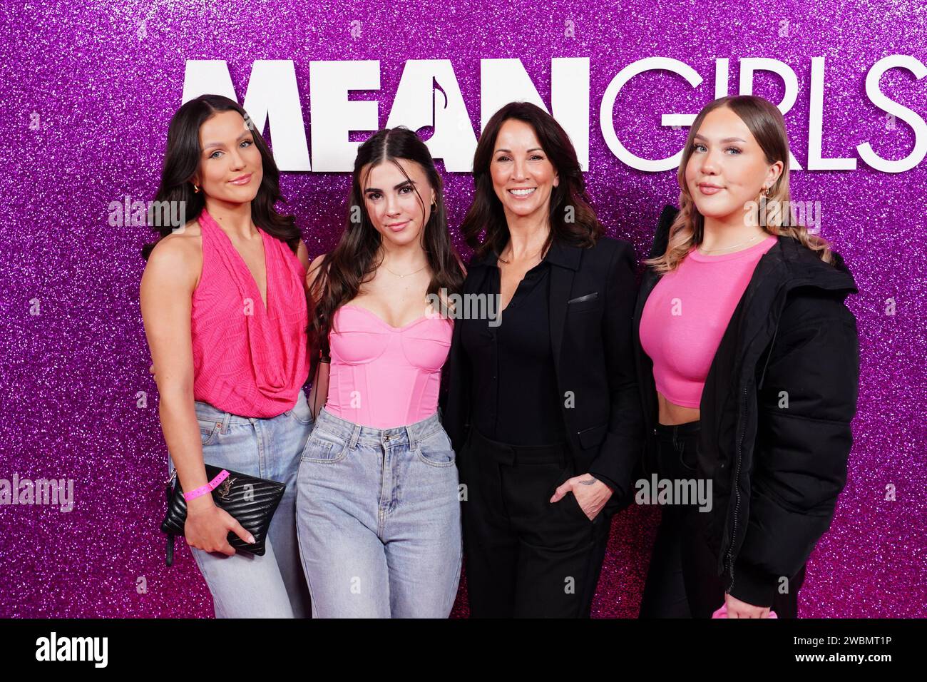 (left to right) Tia-Lily Feeney, Amy Jane Toms, Andrea McLean and ...