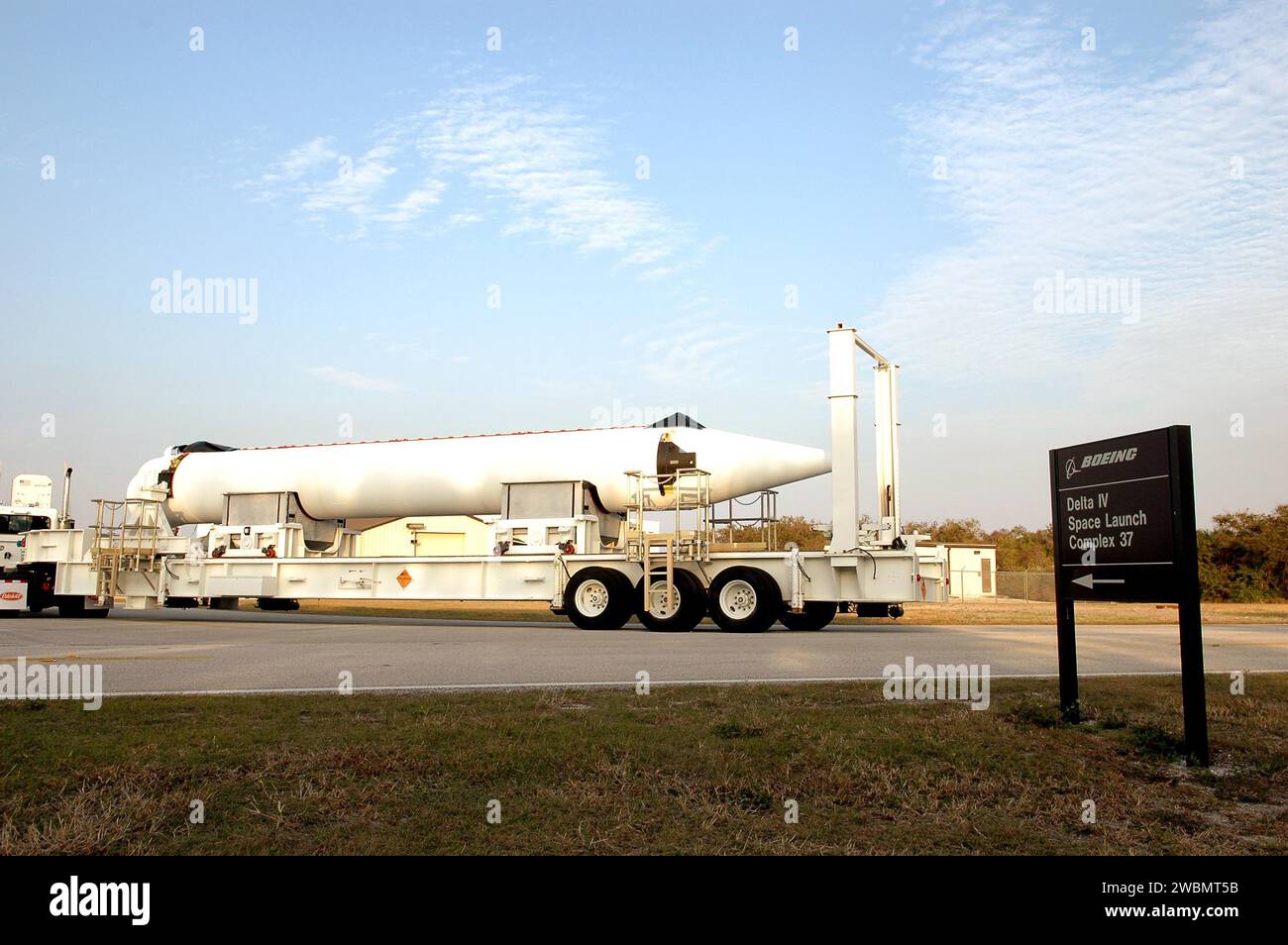 KENNEDY SPACE CENTER, FLA. - A Solid Rocket Booster destined for the ...