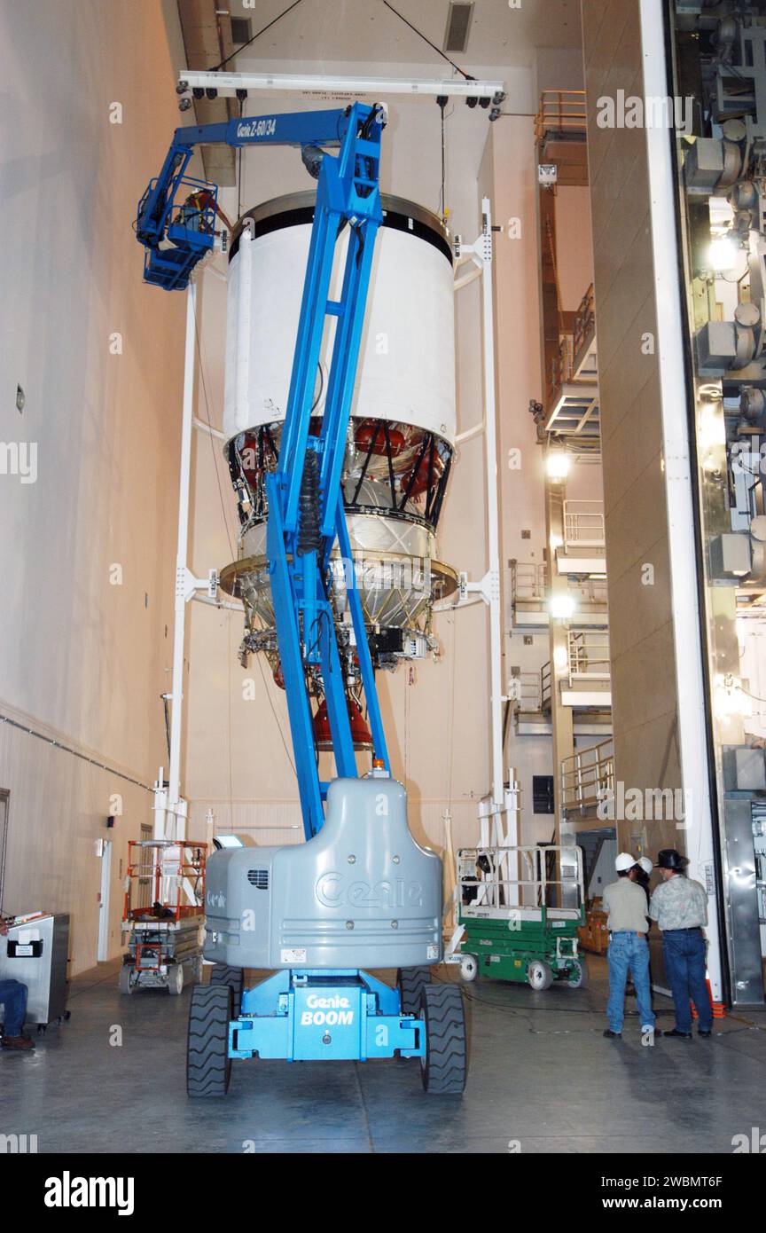 KENNEDY SPACE CENTER, FLA. - At the Boeing Delta Operations Center ...