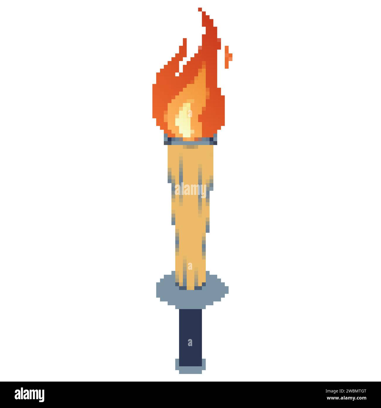 Carrying flaming torches Stock Vector Images - Alamy