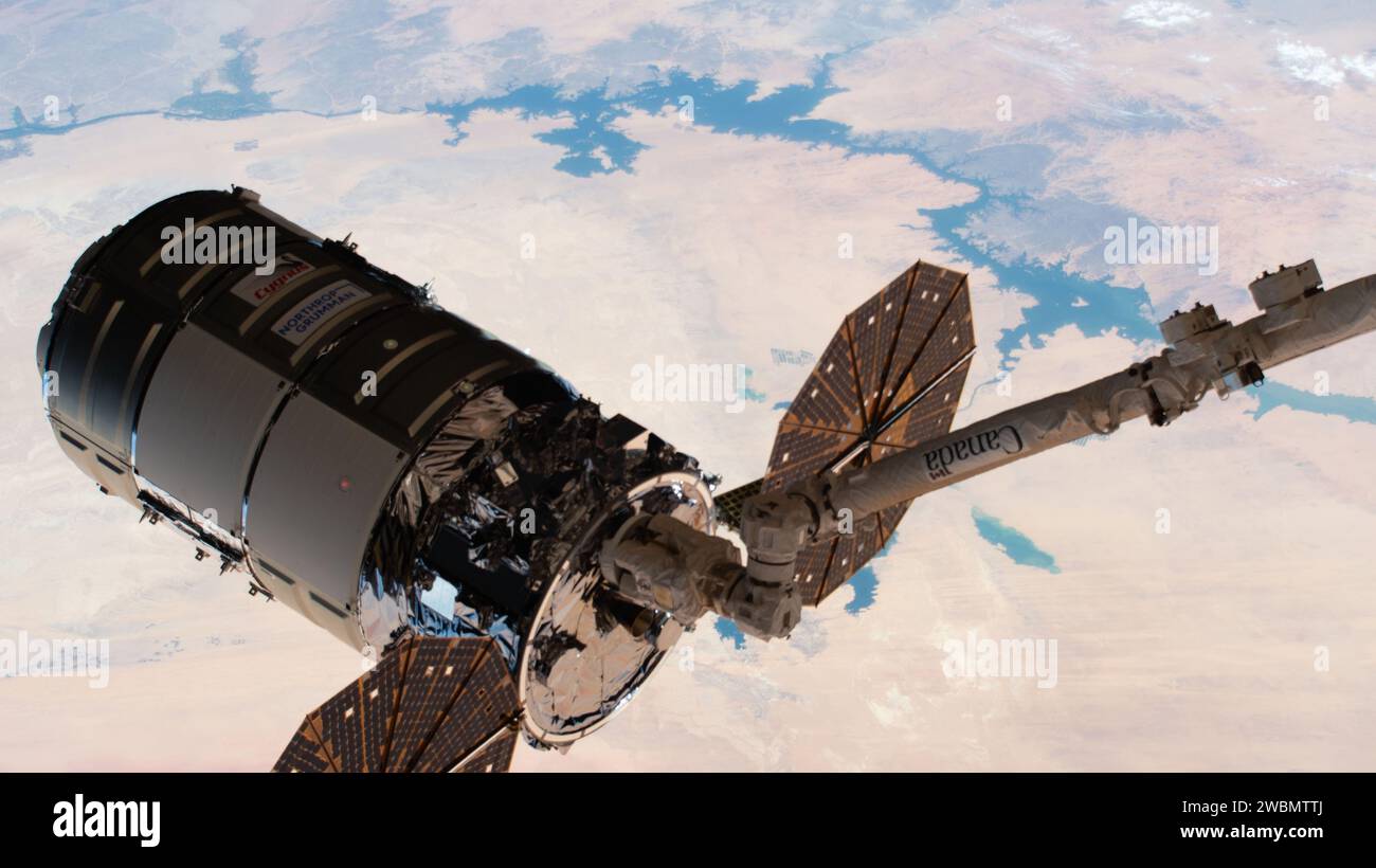 iss063e101635 (Oct. 5, 2020) --- The Northrop Grumman Cygnus space ...