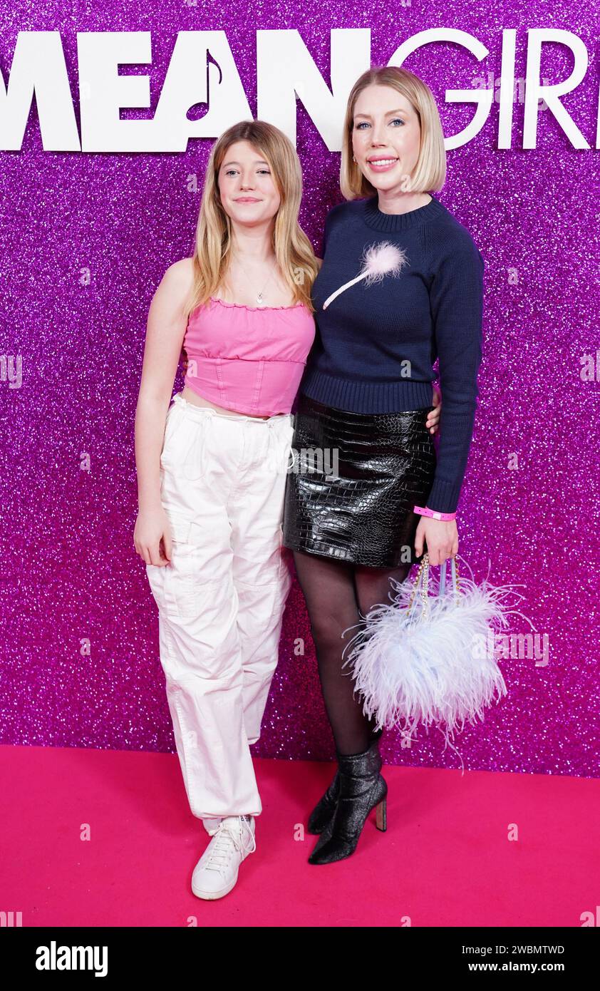 Violet Ryan and Katherine Ryan (right) attend the UK gala screening of ...