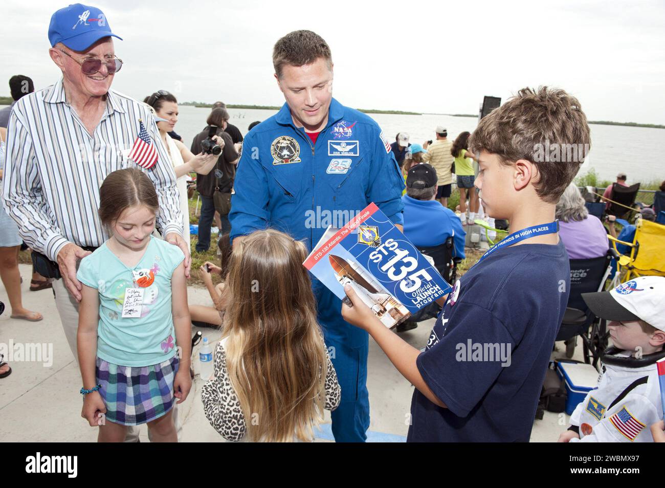 Youngsters met NASA astronaut Doug Wheelock at Banana River Creek VIP ...