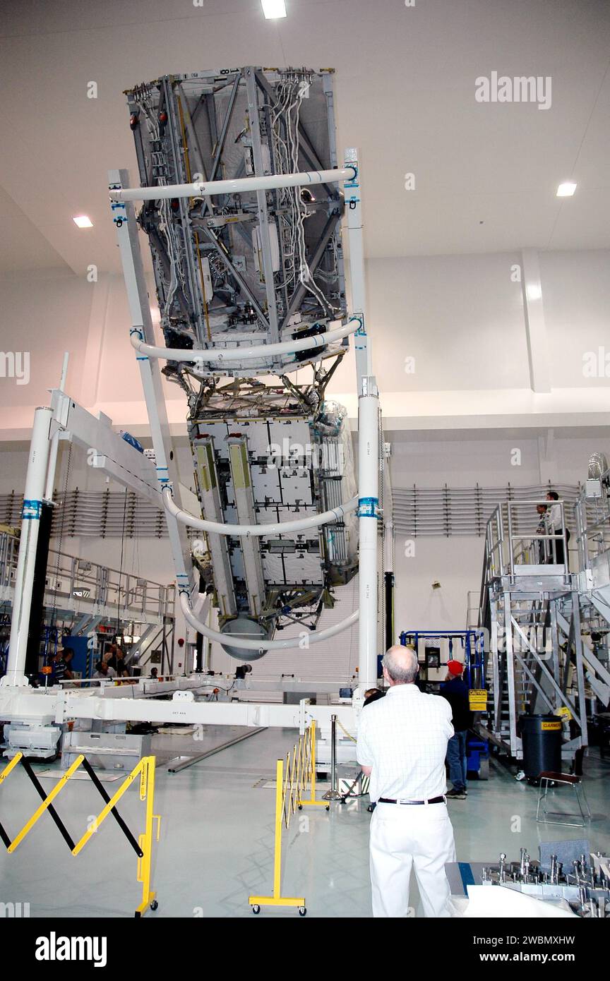 The P3 P4 Truss at Kennedy Space Center's Space Station Processing ...