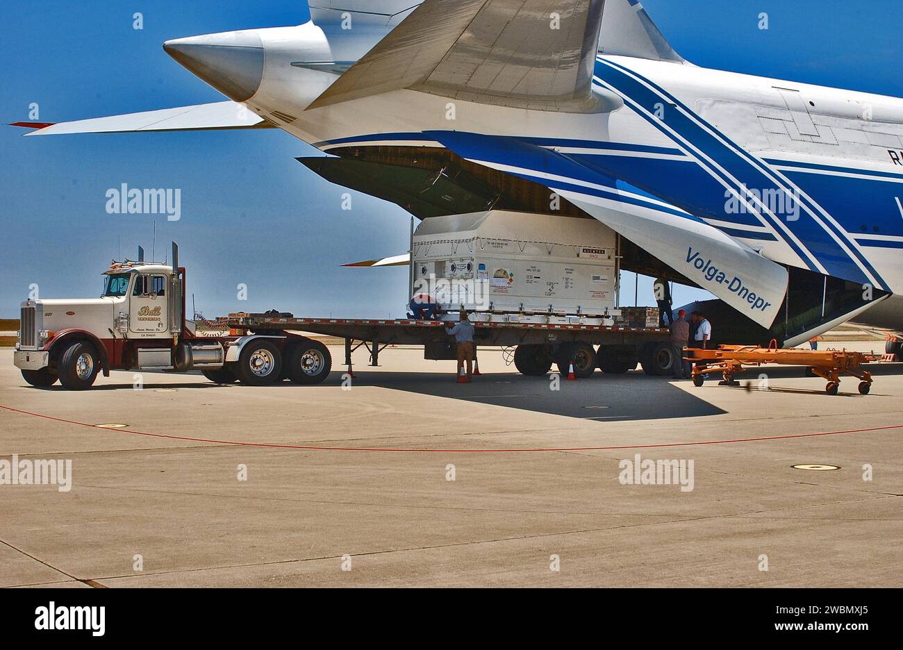 KENNEDY SPACE CENTER, FLA. - At Vandenberg Air Force Base in California ...