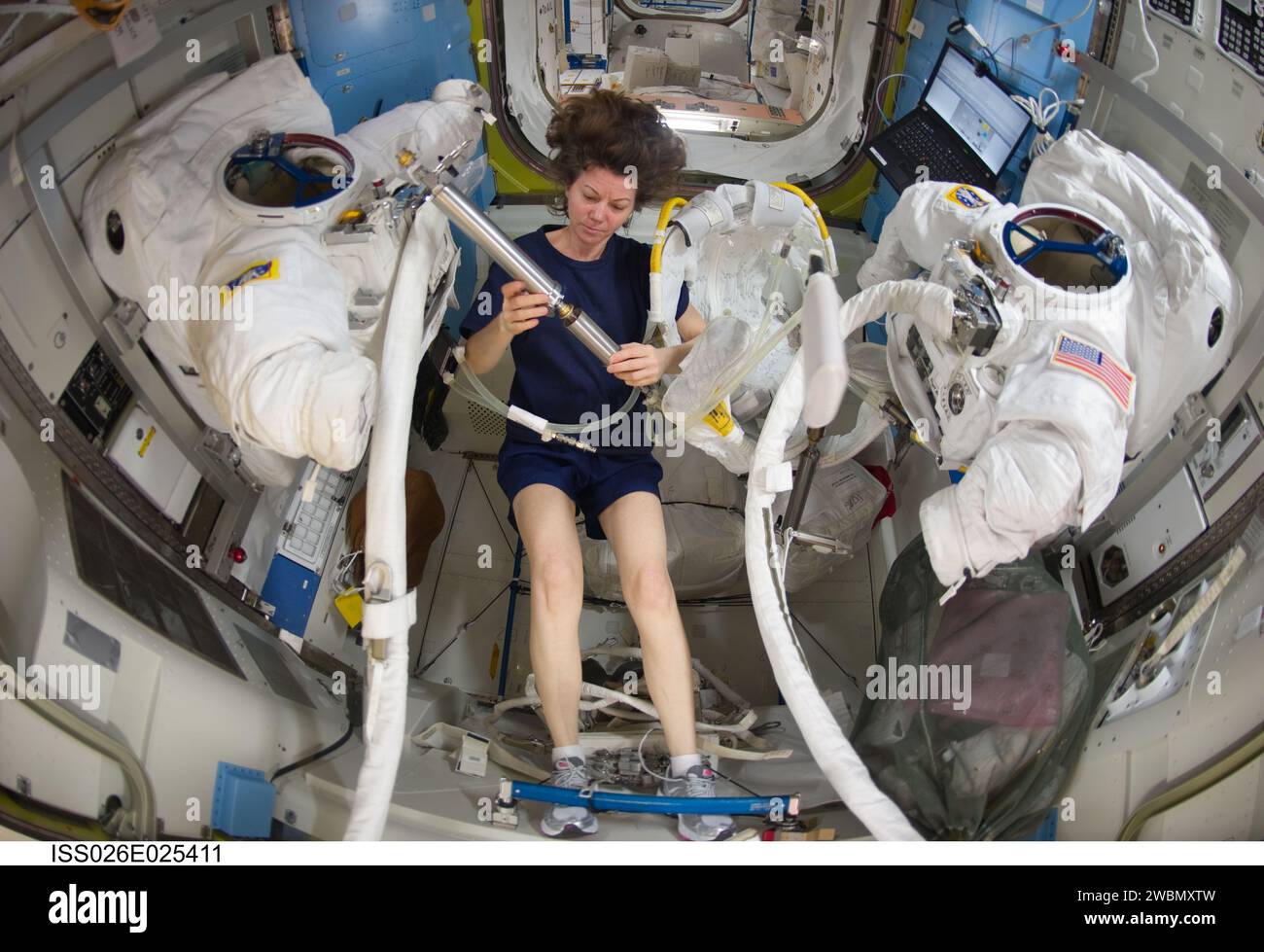Astronaut catherine cady coleman hi-res stock photography and images ...
