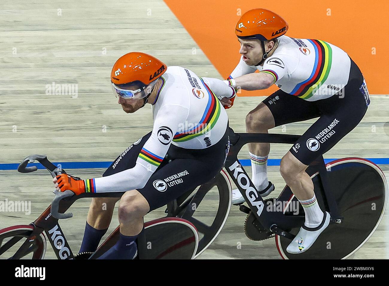 APELDOORN - Team Netherlands Jan Willem van Schip and Yoeri Havik (lr ...