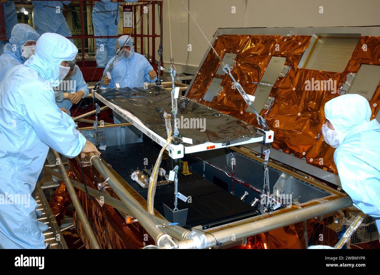 KENNEDY SPACE CENTER, FLA. -- In the Vertical Processing Facility ...