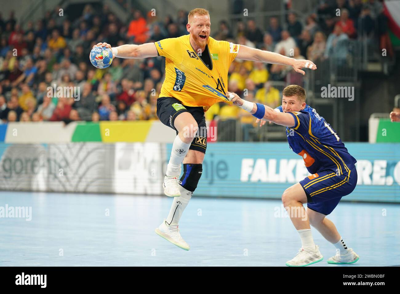 Mannheim, Germany. 11th Jan, 2024. Handball: European Championship ...
