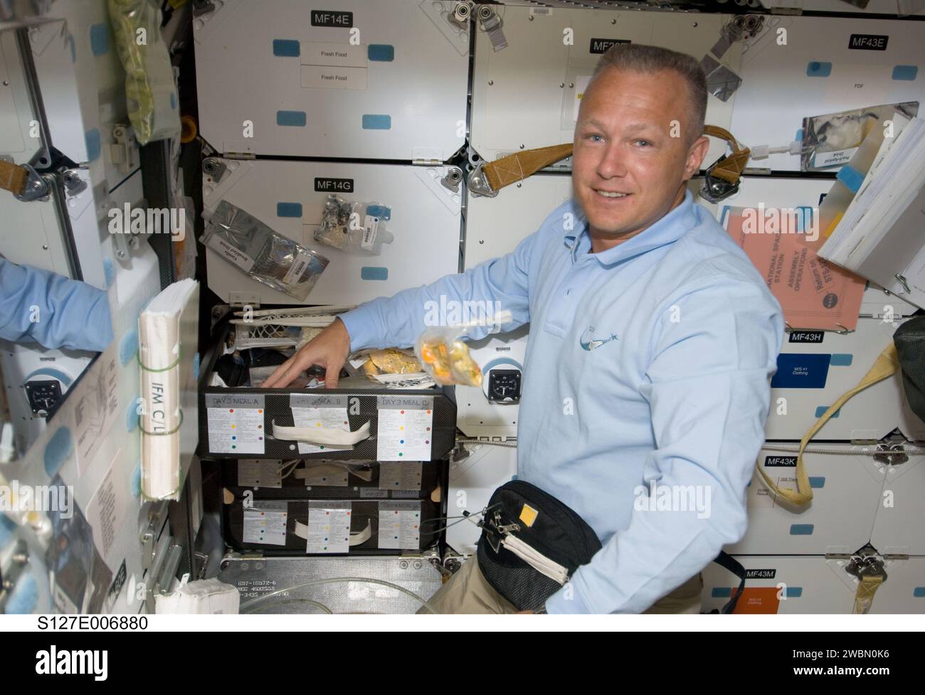 S127-E-006880 (18 July 2009) --- Astronaut Doug Hurley, STS-127 pilot ...
