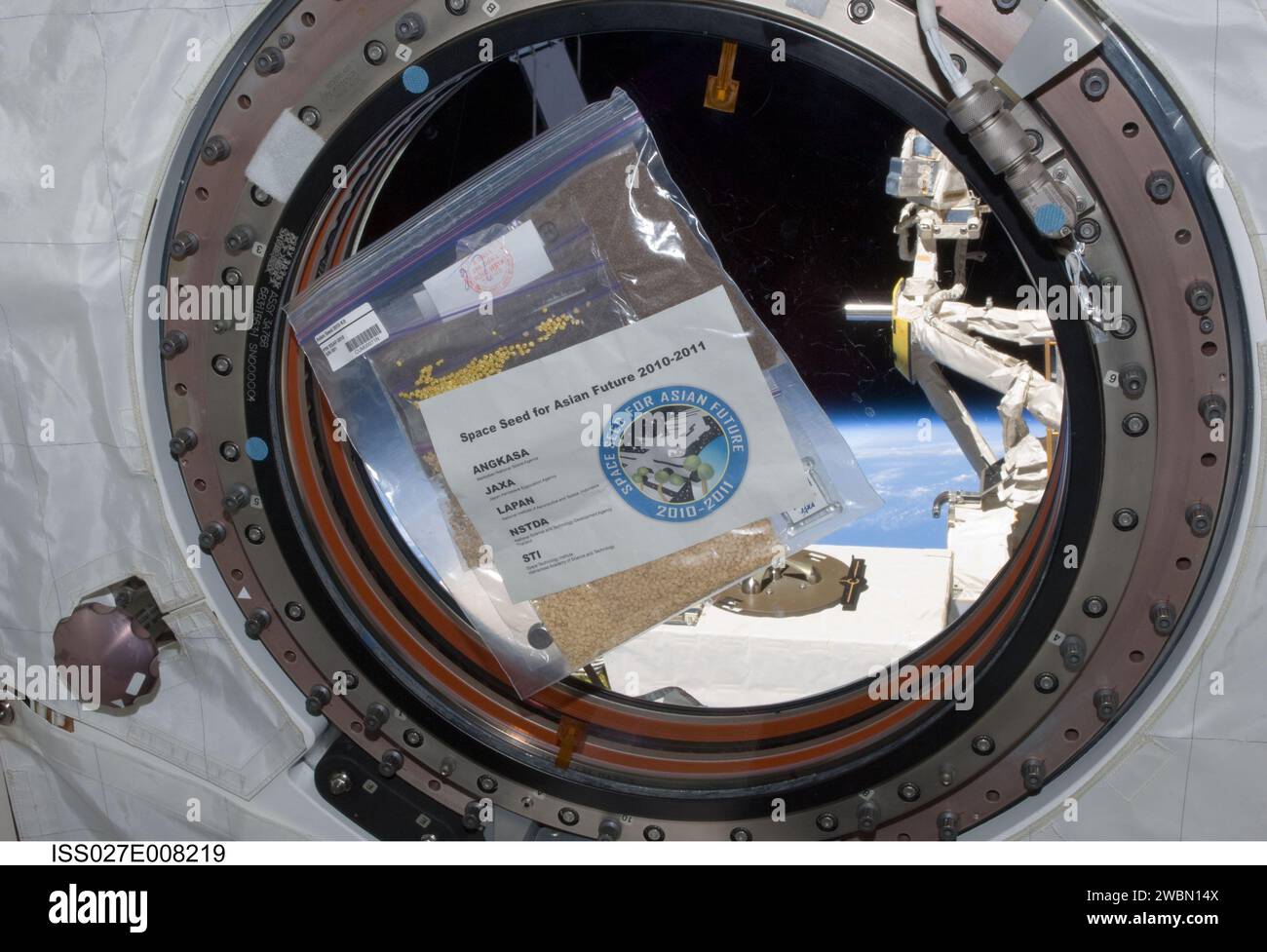 The Asian Seed Package payload is documented inside the Kibo Japanese ...