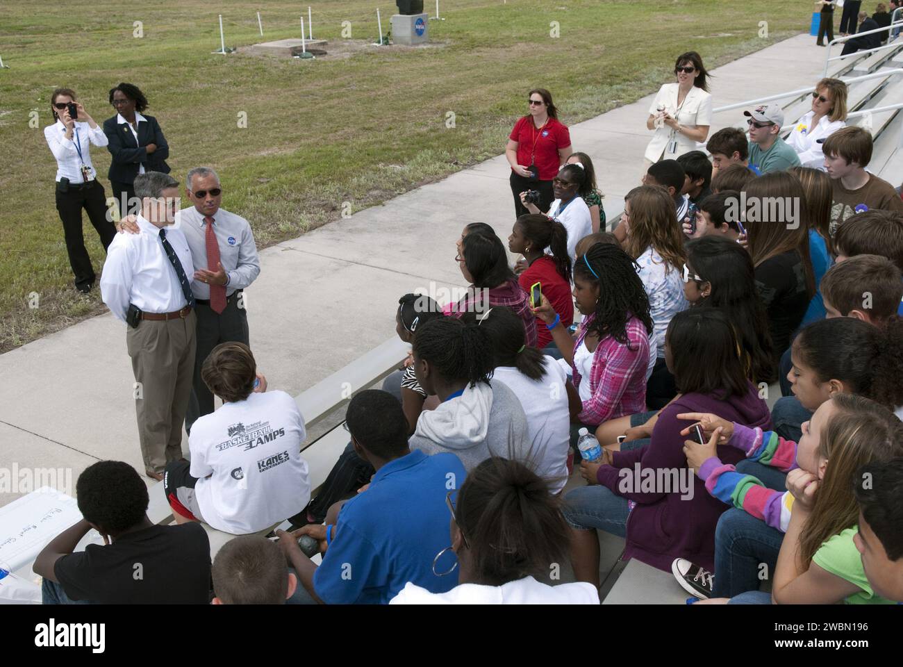 CAPE CANAVERAL, Fla. -- NASA Kennedy Space Center Director Bob Cabana ...