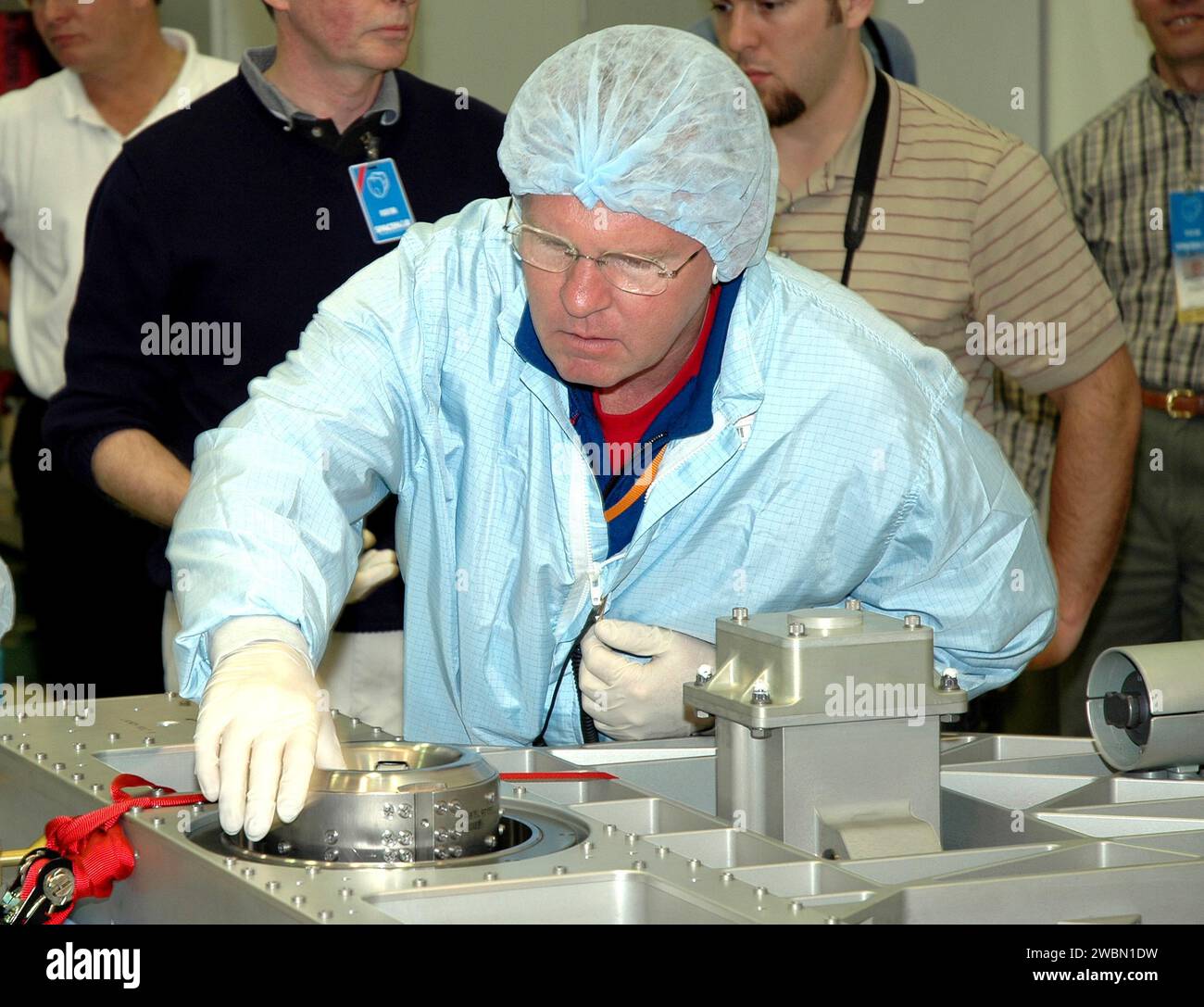 During preparations for NASA’s Return to Flight mission STS-114 ...