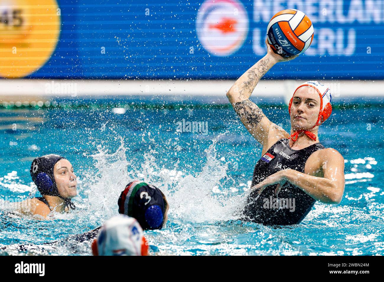 EINDHOVEN, NETHERLANDS - JANUARY 11: Sabrina van der Sloot of the ...