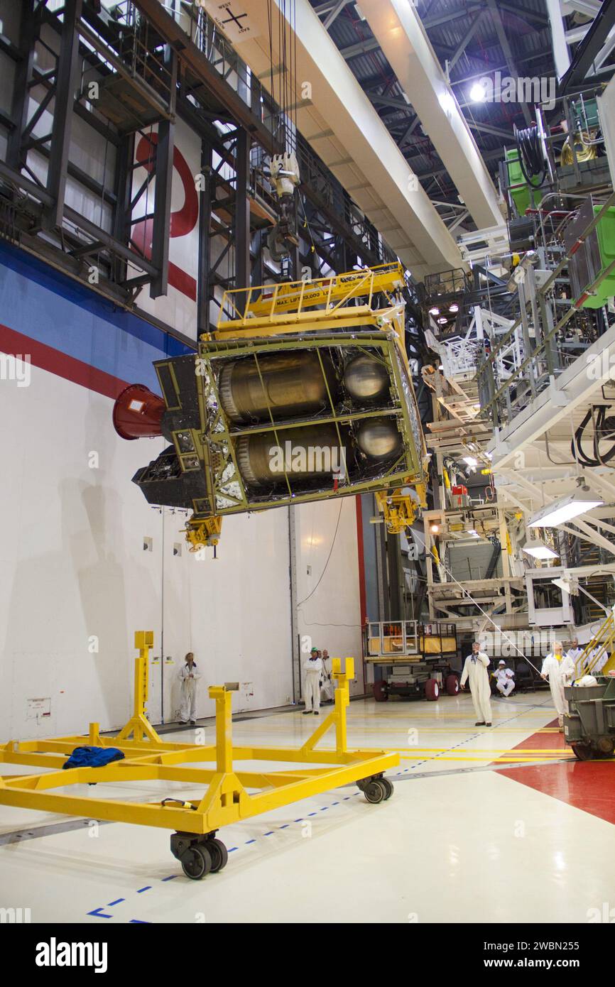 CAPE CANAVERAL, Fla. -- Inside Orbiter Processing Facility-2 at NASA’s ...