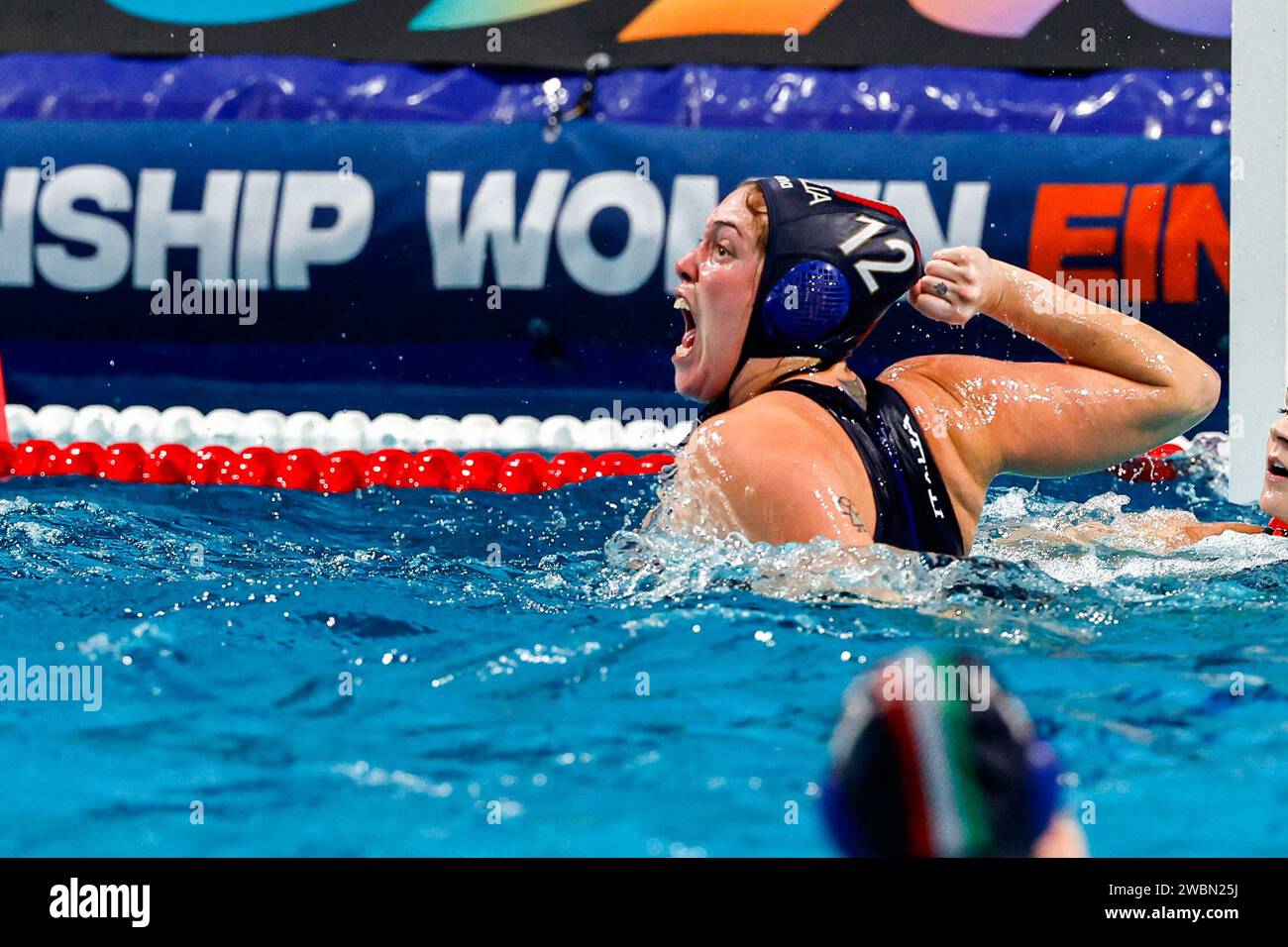 EINDHOVEN, NETHERLANDS - JANUARY 11: Giulia Viacava of Italy celebrates ...