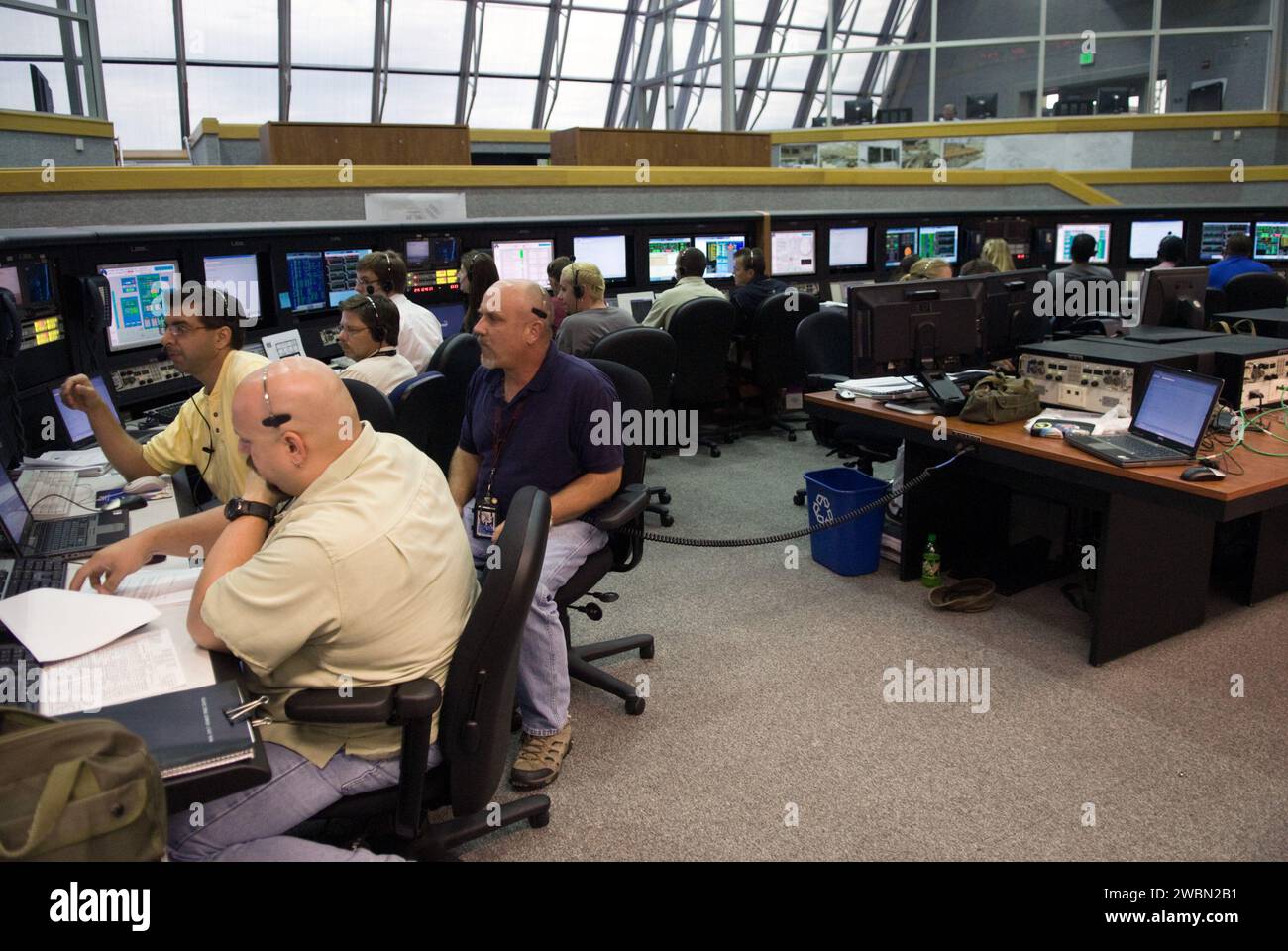 CAPE CANAVERAL, Fla. – In Firing Room 1 at NASA's Kennedy Space Center ...