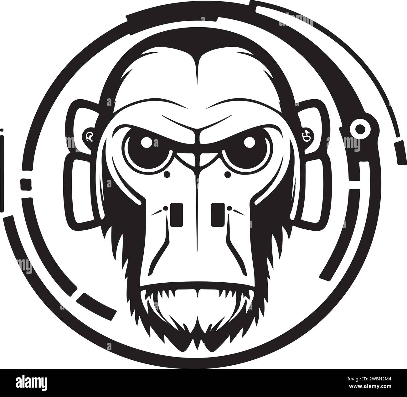 Ape technology logo Black and White Stock Photos & Images - Alamy