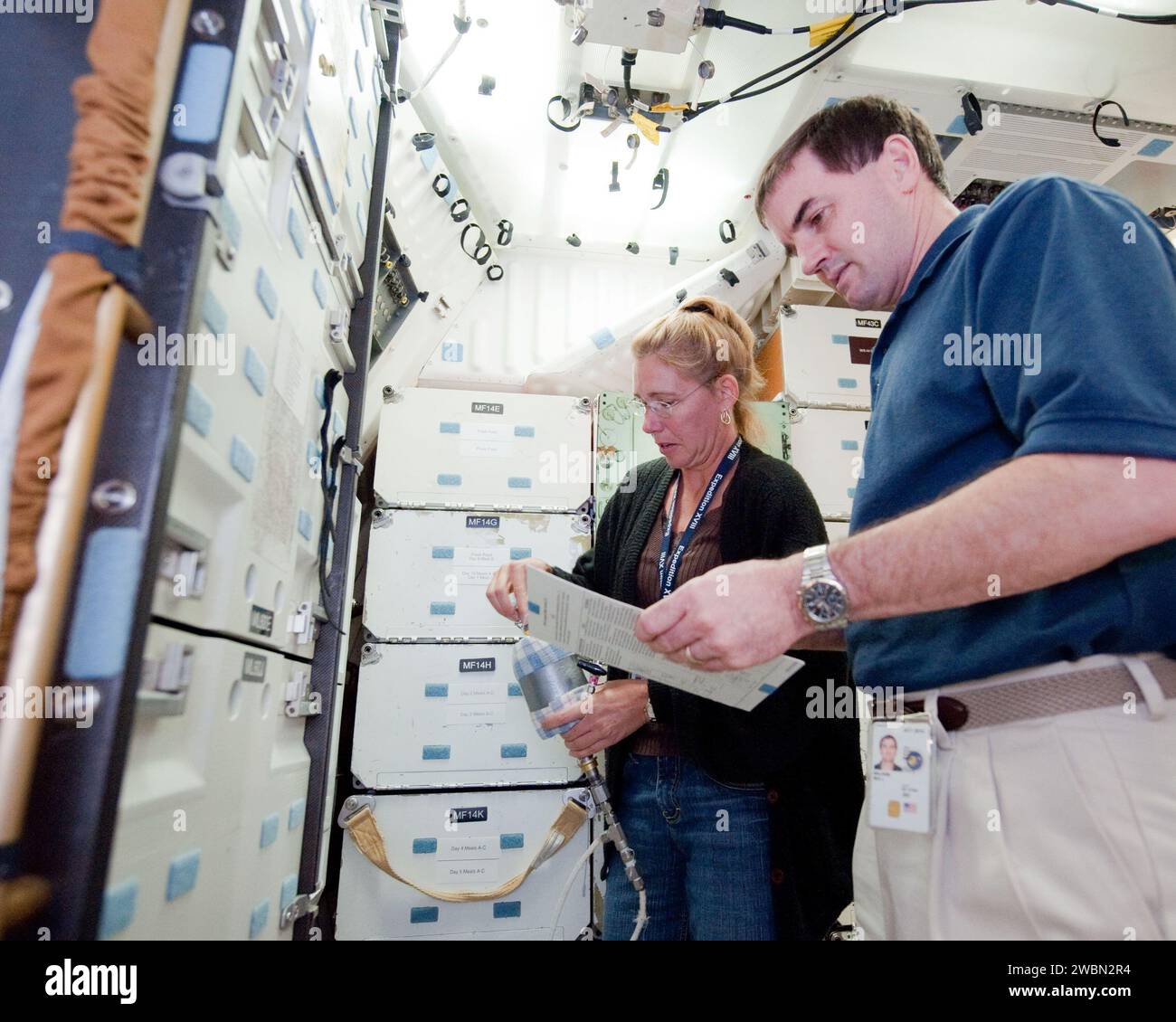 Space shuttle crew compartment trainer hi-res stock photography and images - Alamy