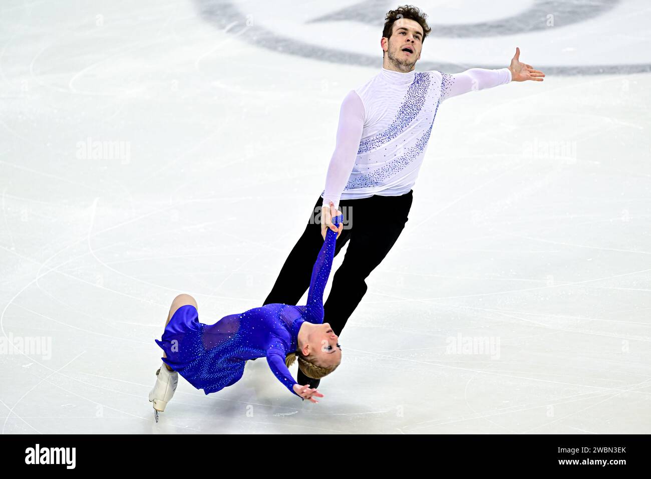 Milania VAANANEN & Filippo CLERICI (FIN), during Pairs Free Skating, at ...