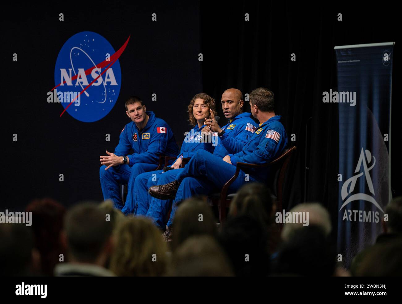 These photos show highlights from Artemis II NASA astronauts Victor ...