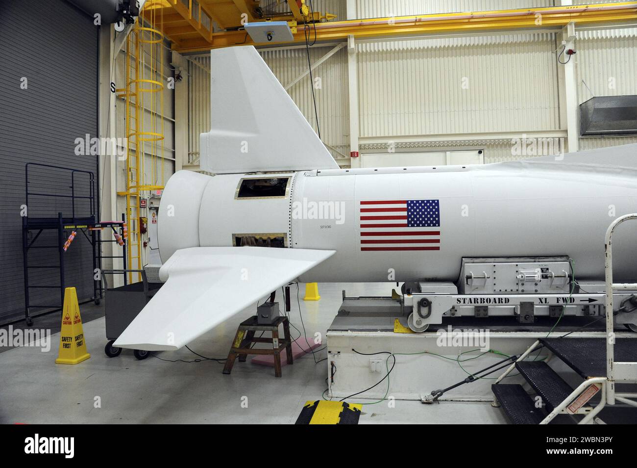 At Vandenberg AFB, a Pegasus XL rocket is being processed to carry NASA ...