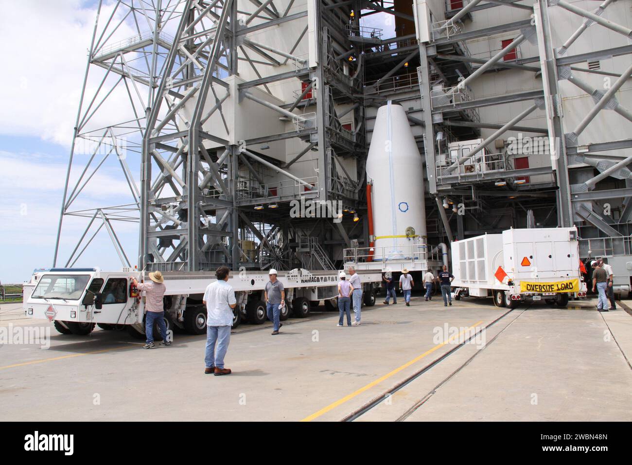 CAPE CANAVERAL, Fla. – On Launch Complex 37 at Cape Canaveral Air Force ...
