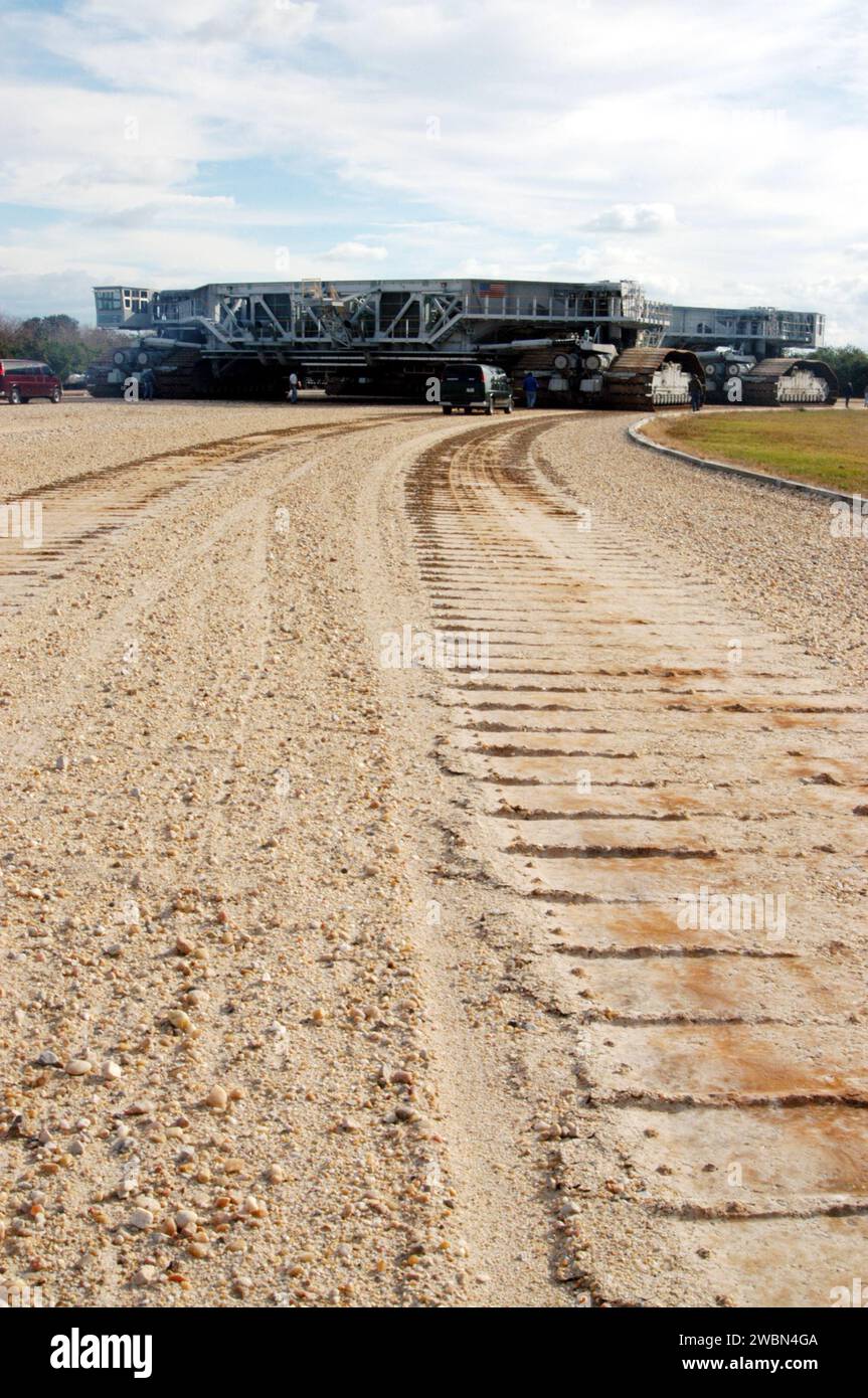 The Crawler Transporter underwent a road test after replacement of all ...