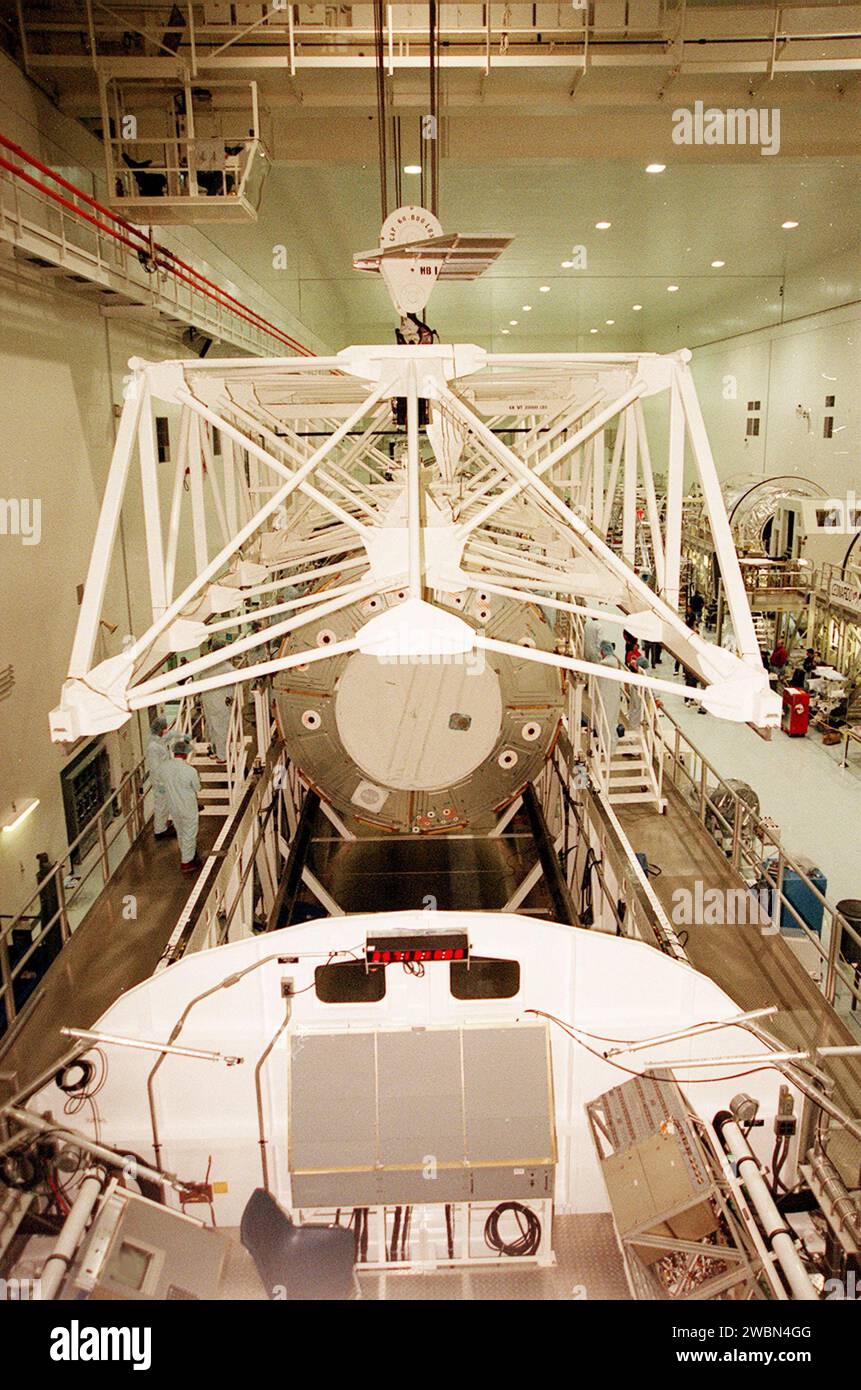 KENNEDY SPACE CENTER, Fla. -- The U.S. Lab Destiny, one of the key ...