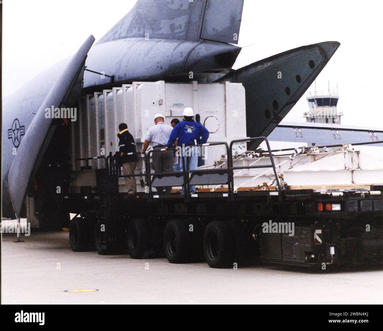 A crated National Oceanic and Atmospheric Administration (NOAA-L ...