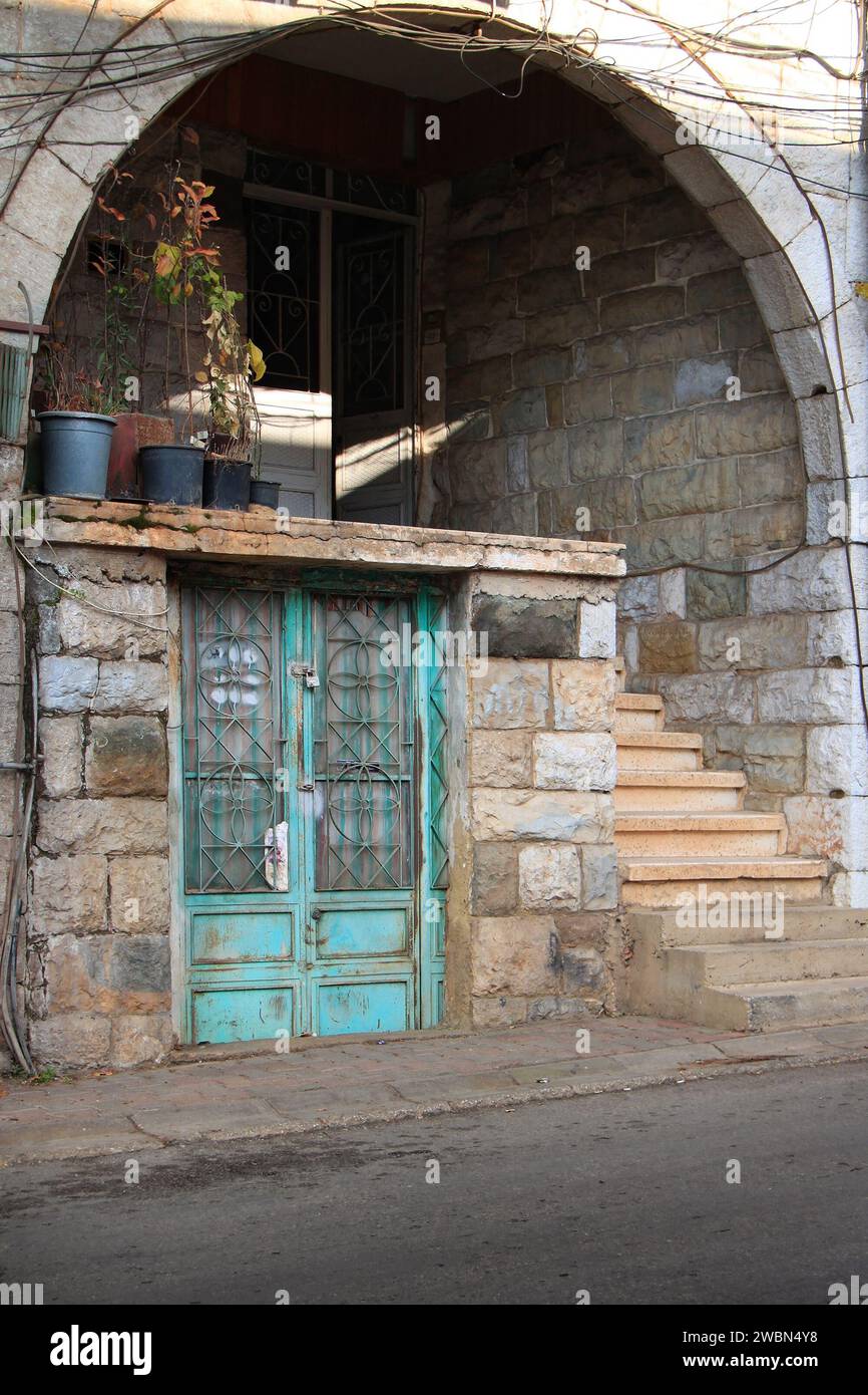 White classic wooden house entrance stairs hi-res stock photography and ...