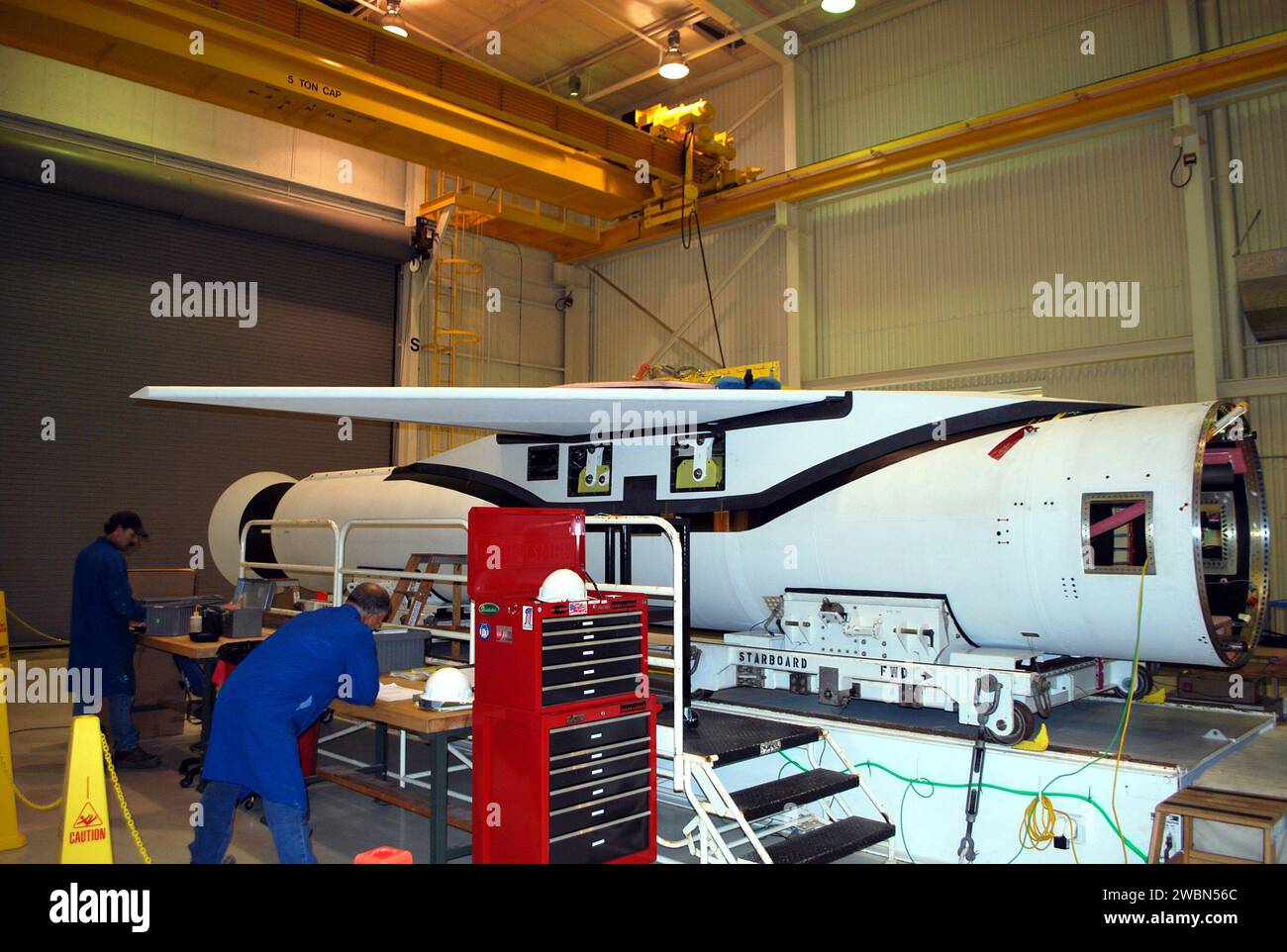 VANDENBERG AIR FORCE BASE, Calif. – In a clean room at Vandenberg Air ...