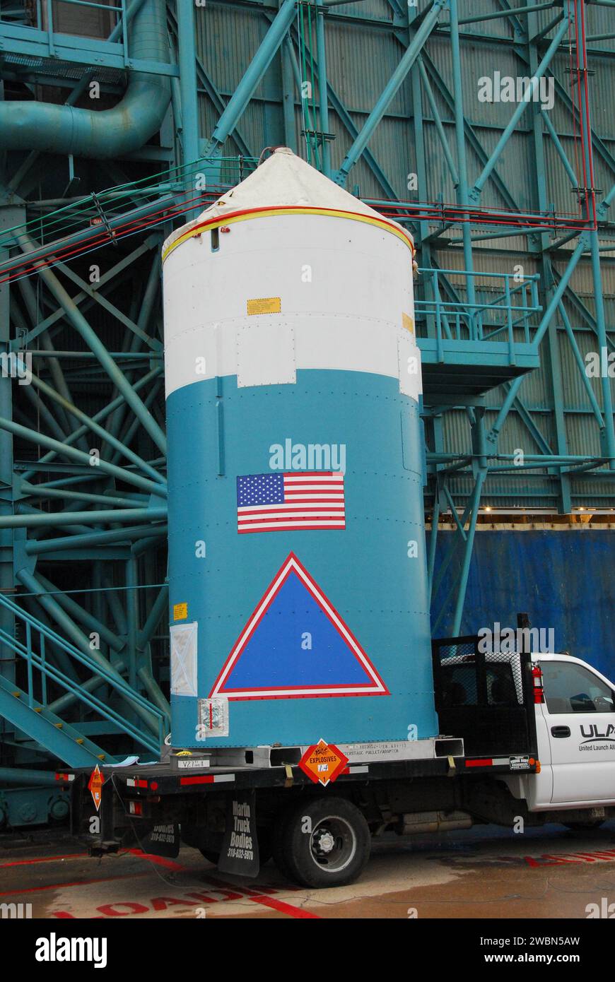 VANDENBERG AIR FORCE BASE, Calif. -- At Vandenberg Air Force Base in California, the interstage ...