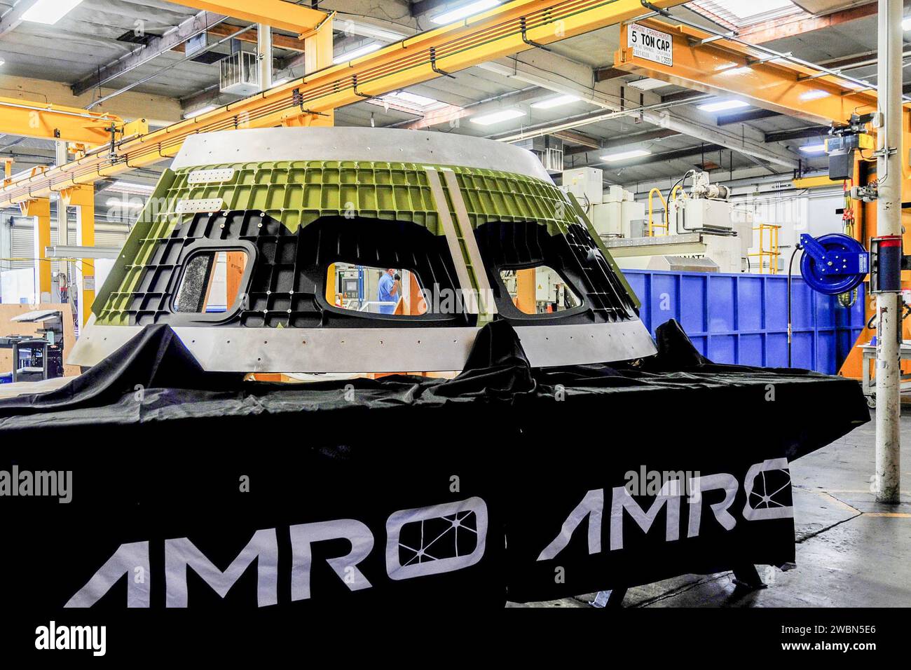 The first element machined for the Artemis III Orion crew module – a ...