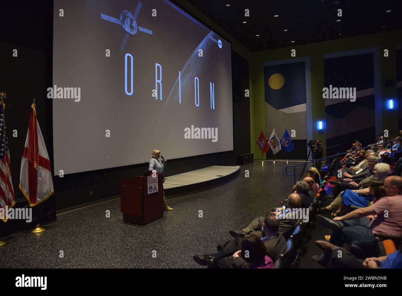 NASA, Lockheed Martin, and United Launch Alliance team speaks to a full ...