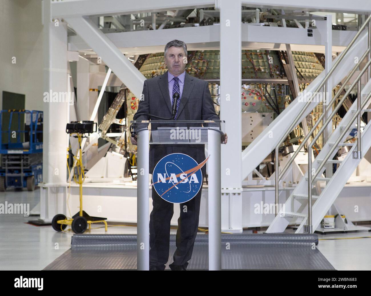 Scott Colloredo updated media on Orion spacecraft preparations for ...