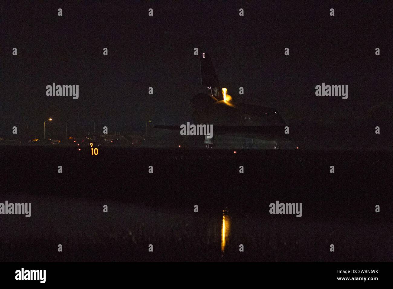 CAPE CANAVERAL, Fla. -- Heat from space shuttle Endeavour's auxiliary ...