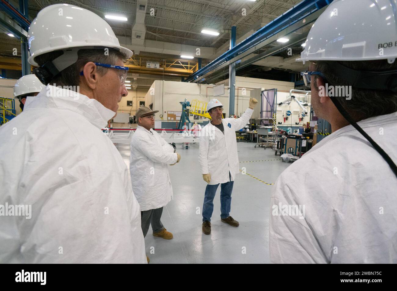 Technicians at Textron in Wimington, MA, move the Exploration Flight ... Technicians at Textron in Wimington, MA, move the Exploration Flight ...