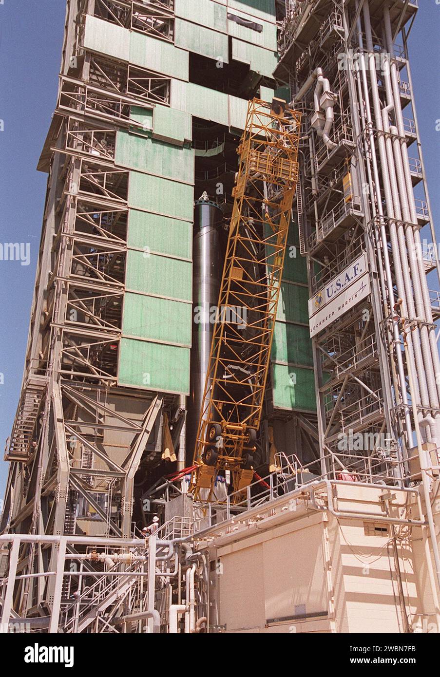 KENNEDY SPACE CENTER, Fla. - At Pad 36-A, Cape Canaveral Air Force ...