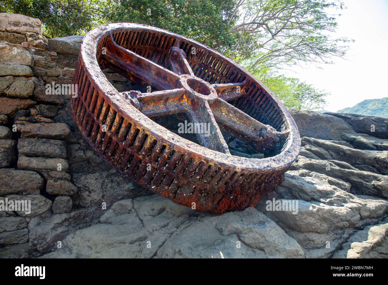 Taboga island ship wreck hi-res stock photography and images - Alamy