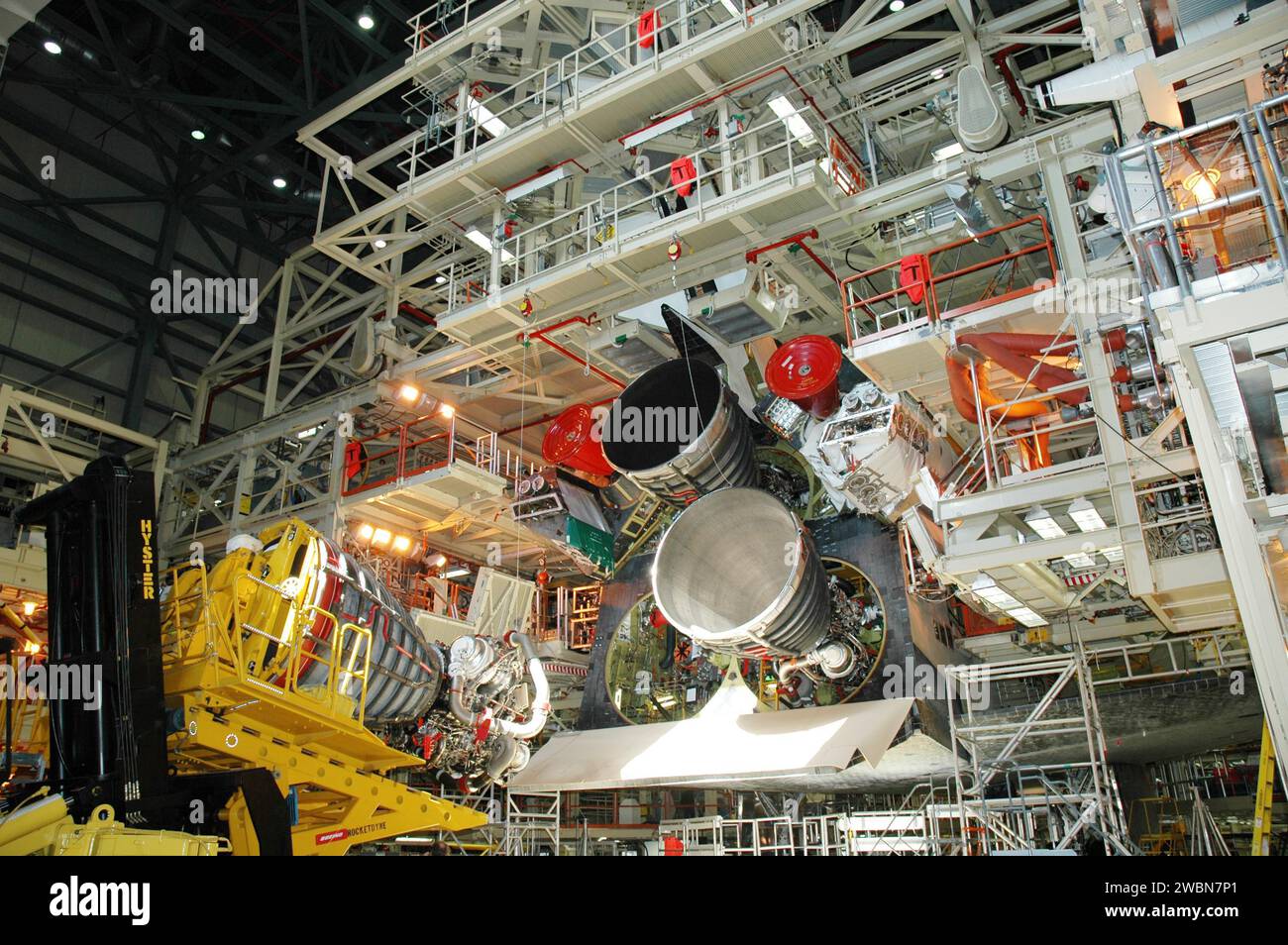 KENNEDY SPACE CENTER, FLA. - The third Space Shuttle Main Engine (SSME ...